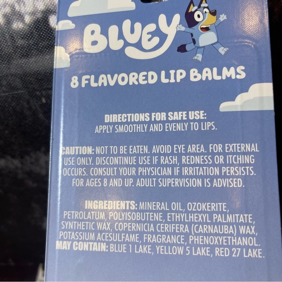 Bluey | Makeup | Brand New Bluey Characters Flavored Lip Balms Set ...